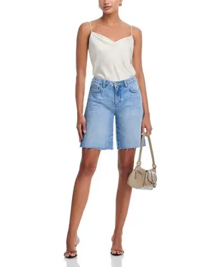 L'Agence River Mid-rise Bermuda Shorts