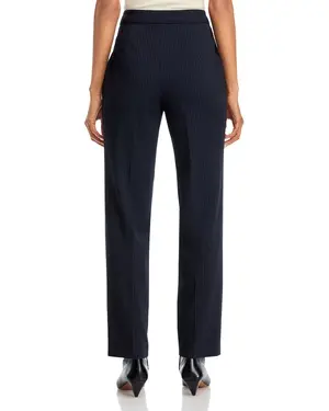 L'Agence High-rise Pinstripe Pants