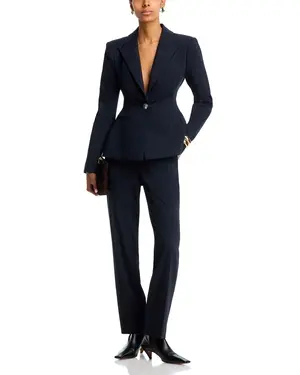 L'Agence High-rise Pinstripe Pants