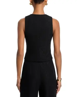 L'Agence Kino Bonded Lace Vest