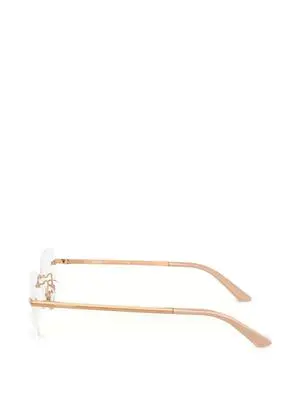Versace Rimless Glasses