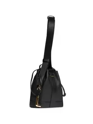 LANCEL Elles Leather Bucket Bag