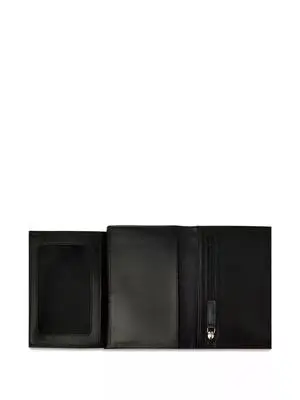 LANCEL Leon Smooth Leather Wallet - Black
