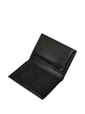 LANCEL Leon Smooth Leather Wallet - Black