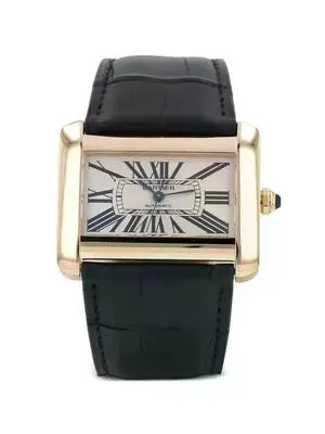 Cartier 2000 Tank Divan 38mm Watch - Silver