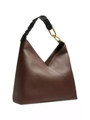 LANCEL Pagode Leather Tote Bag - Brown
