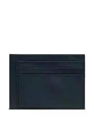 LANCEL Leon Leather Cardholder - Blue