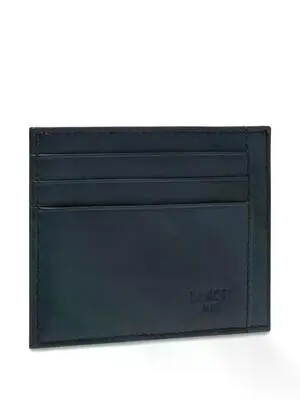 LANCEL Leon Leather Cardholder - Blue