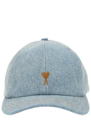 Ami Baseball Cap With Logo - Blue