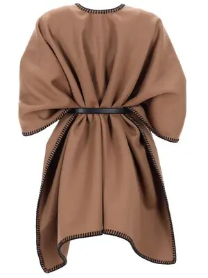 Max Mara Wool And Cashmere Belted Cape