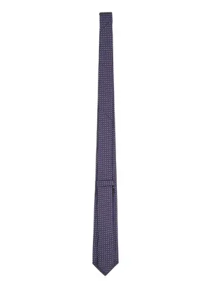 Tagliatore Silk Neck Tie - Blue