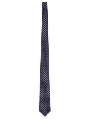 Tagliatore Silk Neck Tie - Blue