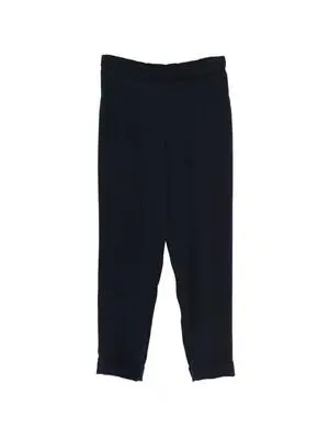 P.a.r.o.s.h Cady Cuffed Trousers - Blue