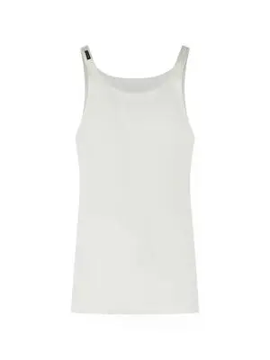 Dolce & Gabbana Ribbed Logo-label Tank Top