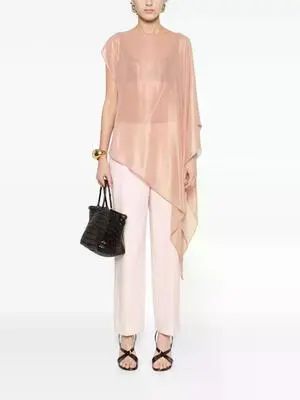 Peserico Asymmetrical Blouse