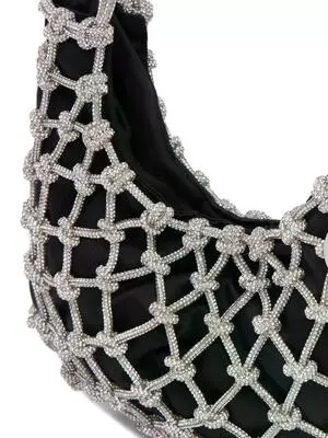 Rosantica Nodi Crystal-embellished Tote Bag - Silver