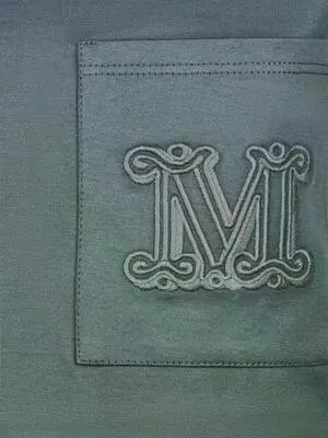 Max Mara Chest-pocket T-shirt - Grey