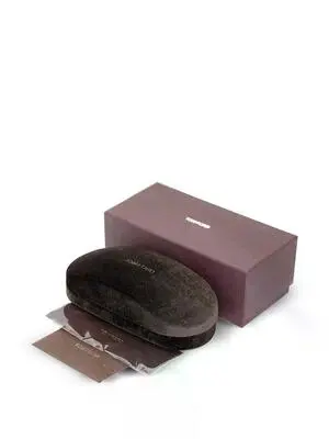 TOM FORD Rectangle Stepped Bridge Sunglasses