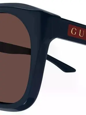 Gucci Rectangle-frame Sunglasses