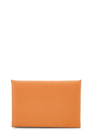 Hermès Epsom Verso Calvi - Orange