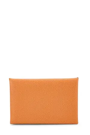 Hermès Epsom Verso Calvi - Orange