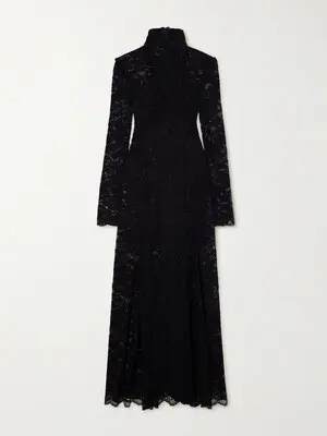Rabanne Layered Lace Maxi Dress