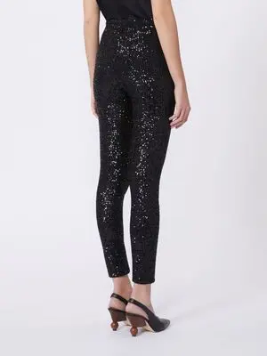 Max Mara Sequinned Leggings