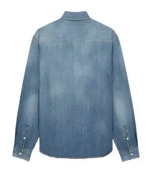 Saint Laurent Denim Cassandre Shirt