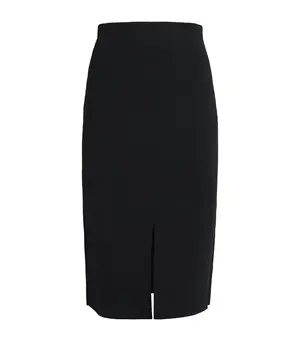 Black Milano Knit Skirts