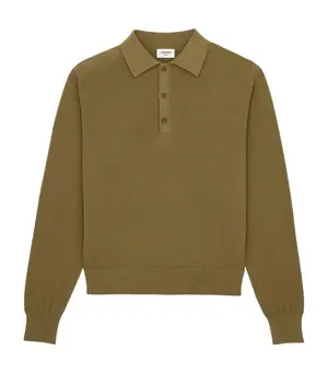 Saint Laurent Cotton Polo Sweater