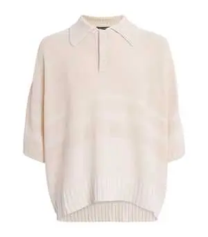WALES BONNER Short-sleeve Polo Sweater