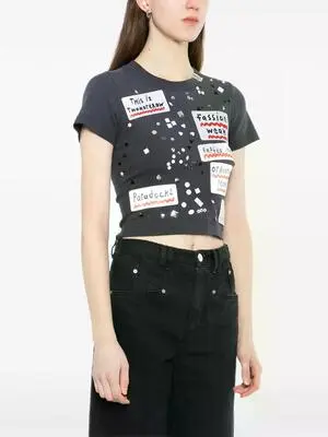 Mihara Yasuhiro Printed Crewneck T-shirt