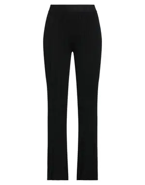 Liviana Conti Ribbed Viscose & Polyester Flared Pants
