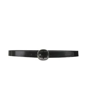 Dsquared2 Leather Belt With Buckle And Logo - Black