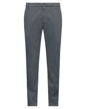 DONDUP Military Cotton Stretch Twill Chino Pants - Grey