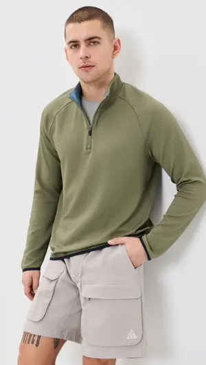 RHONE Founder's Quarter Zip Pullover