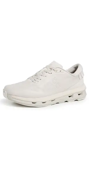 On Cloudze Running Sneakers - Pearl/truffle