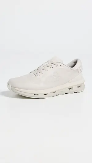 On Cloudze Running Sneakers - Pearl/truffle