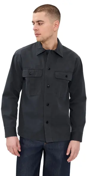 Men's Cotton Twill Overshirts