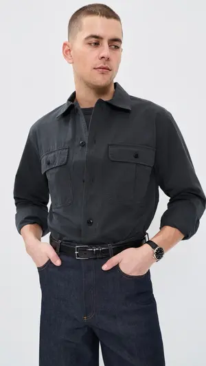 Madewell Cotton Twill Workshirt