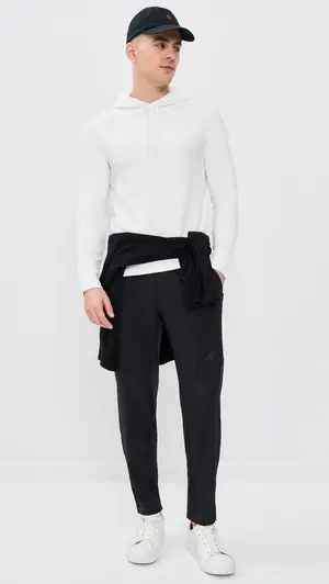 Rlx Ralph Lauren Long Sleeve Tech Waffle Knit Hoodie