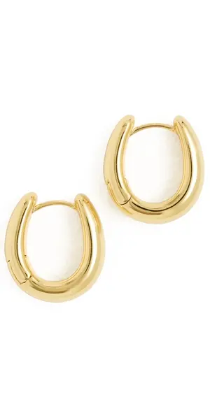 Shashi Casa Huggie Earrings - Gold