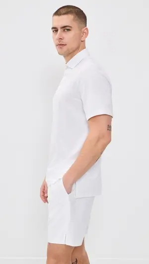 Rlx Ralph Lauren Solid Tour Pique Polo