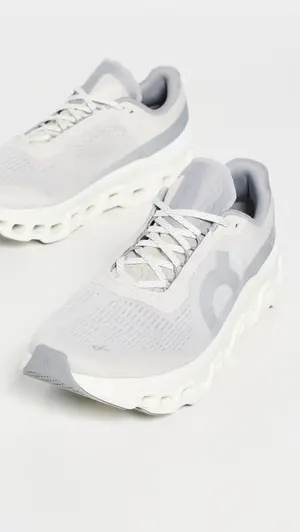 On Cloudmonster Sneakers - Pearl/ivory