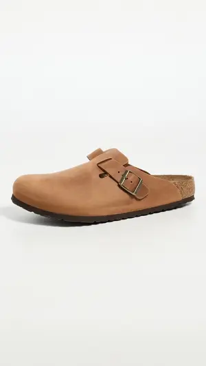BIRKENSTOCK Boston Sandals - Cognac