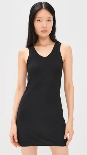 Norma Kamali Racer Tee Mini Dress
