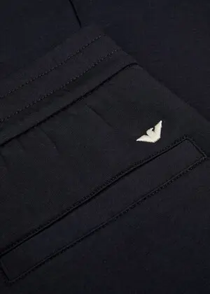 Emporio Armani Tapered-leg Jersey Sweatpants