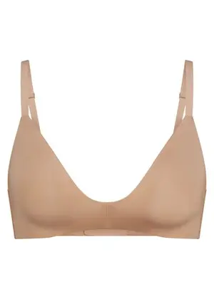 SKIMS Wireless Stretch-jersey T-shirt Bra - Beige
