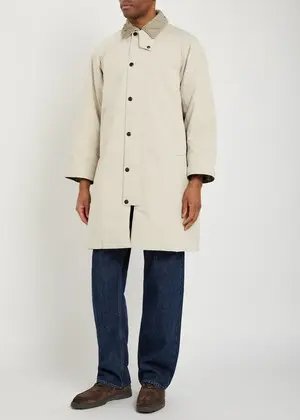Barbour Exmoor Padded Cotton-blend Jacket - Beige