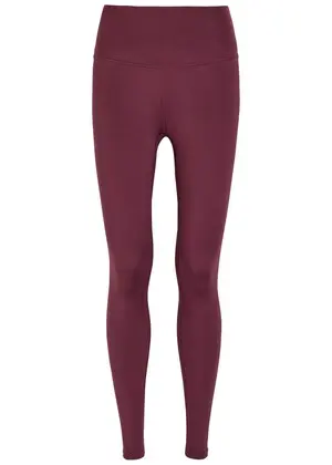 Varley Freesoft Stretch-jersey Leggings - Burgundy